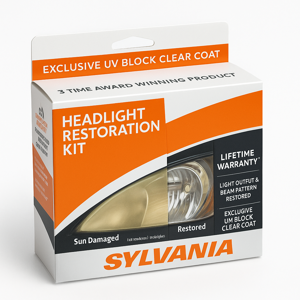 Sylvania Headlight Restoration Kit – Elevate Detail Works